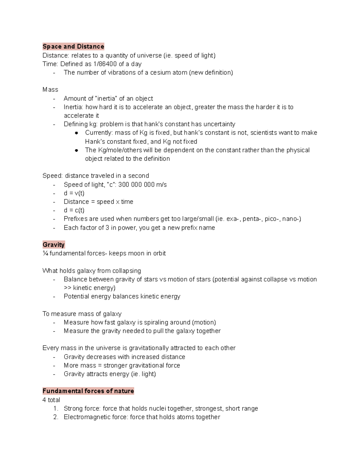 W3 Astron 2B03 - Prof: Cockroft Content: light, quantum 1-4, general ...