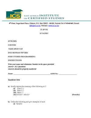 MIS Notes FOR KNEC - CHAPTER 1 INTRODUCTION TO MIS DEFINITION A ...