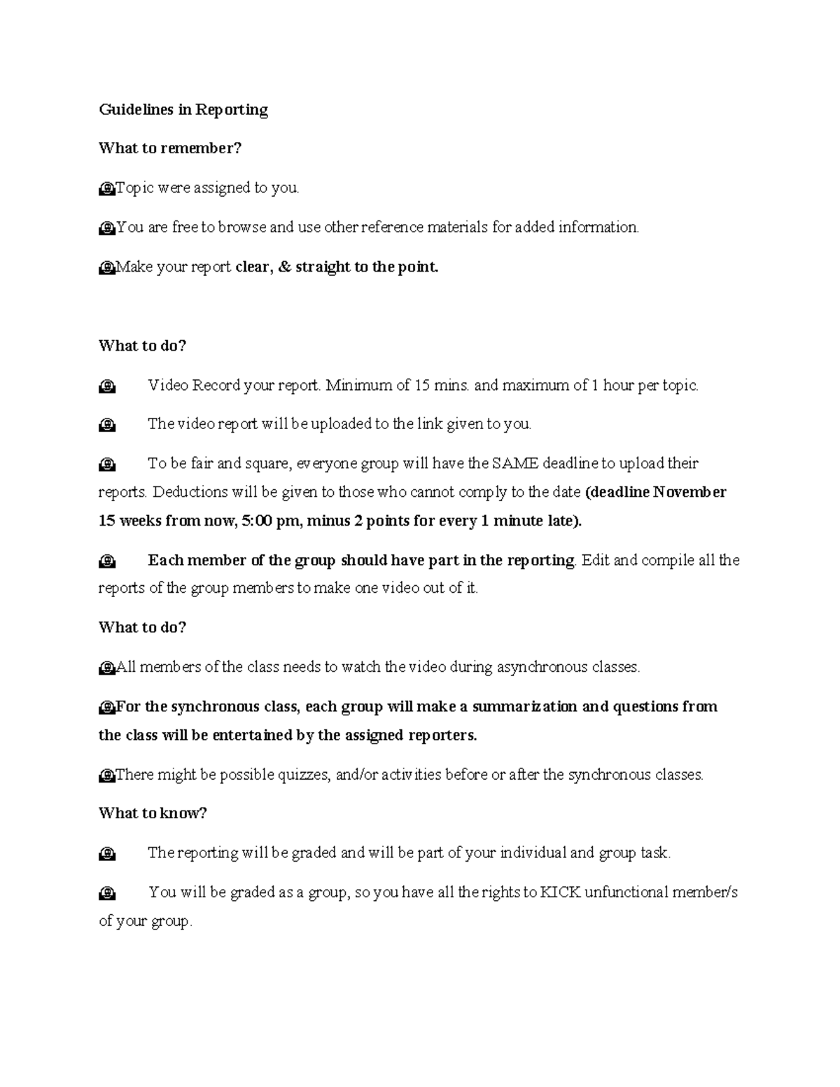 Guidelines-in-Reporting - Guidelines in Reporting What to remember ...