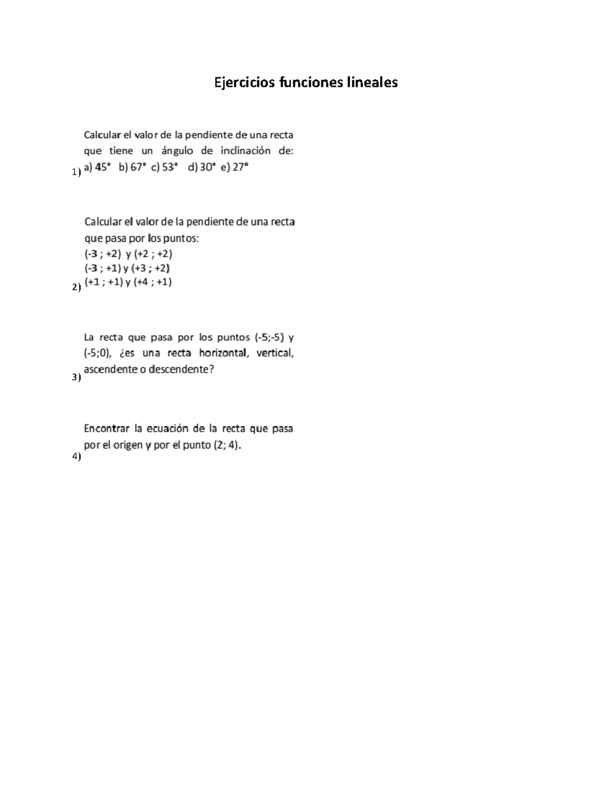 Tarea 1 Ejercicios Funciones Lineales Warning Tt Undefined Function 32 Warning Tt
