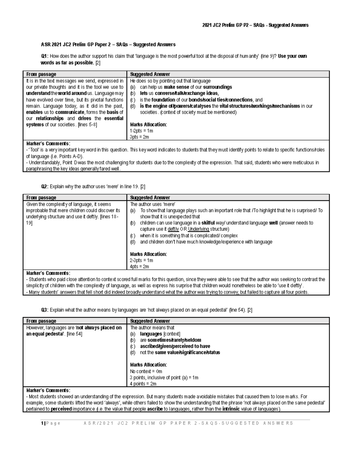 2021 GP J2 Prelim P2 SAQ-AQ Answers - ASR 2021 JC2 Prelim GP Paper 2 ...
