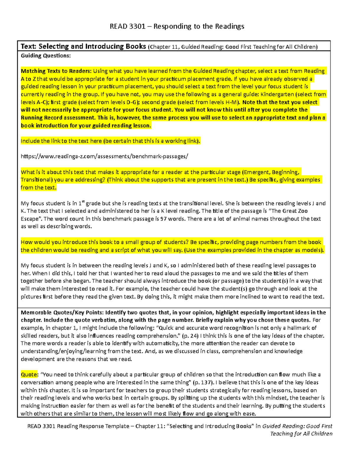 Week 10 Reading Response - READ 3301 Responding to the Readings Text ...