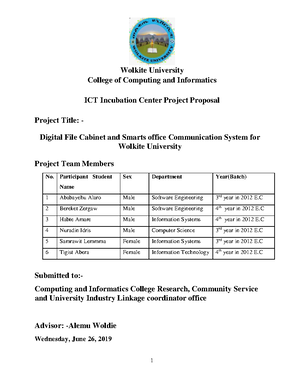476431336 Exit Exam 2018 ALL Merged pdf - WOLKITE UNIVERSITY COLLEGE OF ...