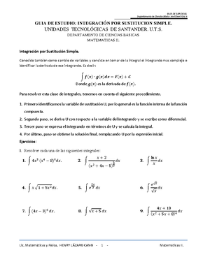 Unidad 1 Tarea 1 El Concepto de Integral - UNIDAD 1 - TAREA 1 – EL CONCEPTO DE INTEGRAL LUZ ...
