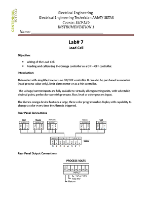 EET227 Lab-5 - Lab report - Electrical Engineering Technology AMAT ...