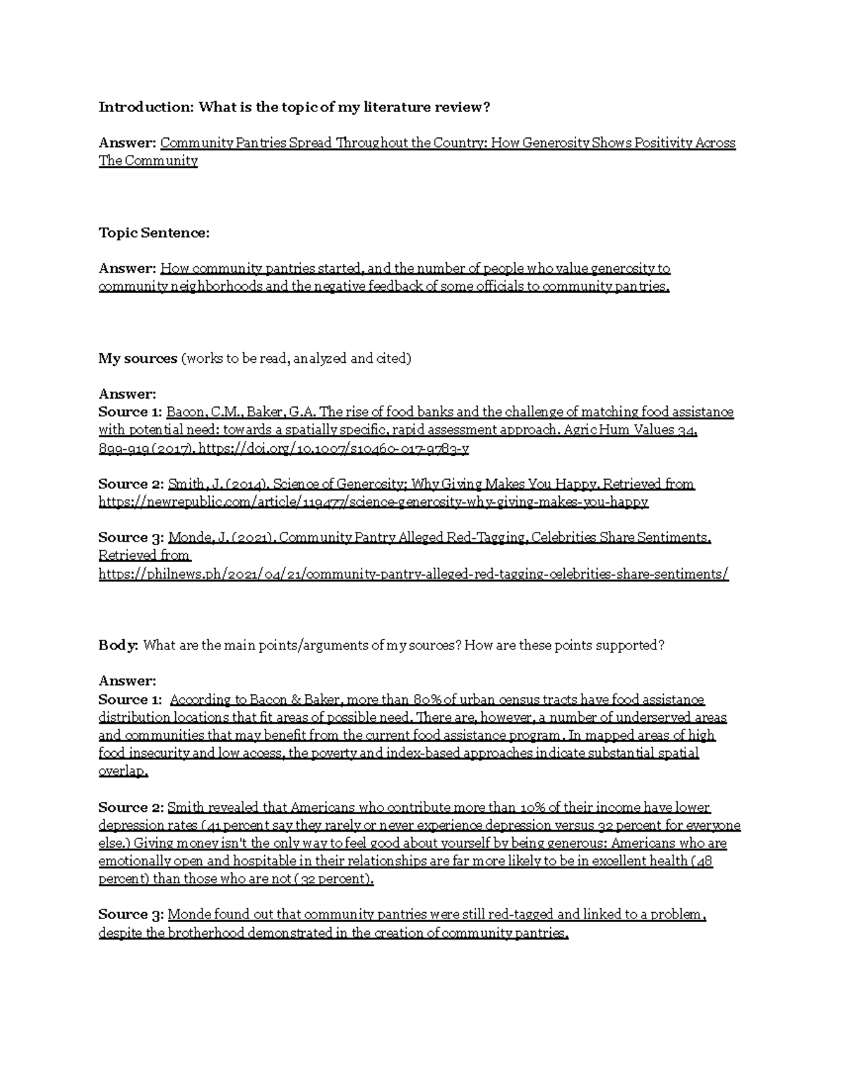 Activity 1.4- Topic That Interest Me - Grammar and English - Studocu