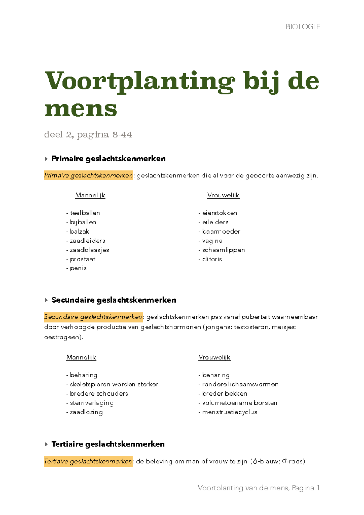 Voortplanting bij de mens - Warning: Error during font loading: XMLHttpRequest is not defined Vo ...