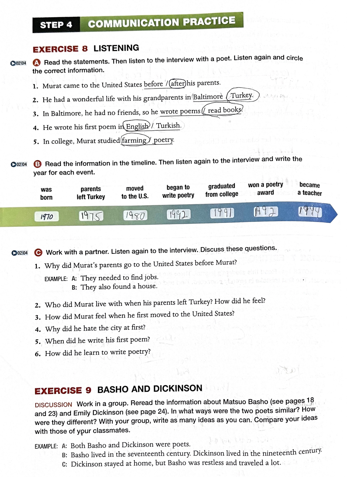 Focus on Grammar 26 - Class Practice. - ESL 5 11733 - Studocu