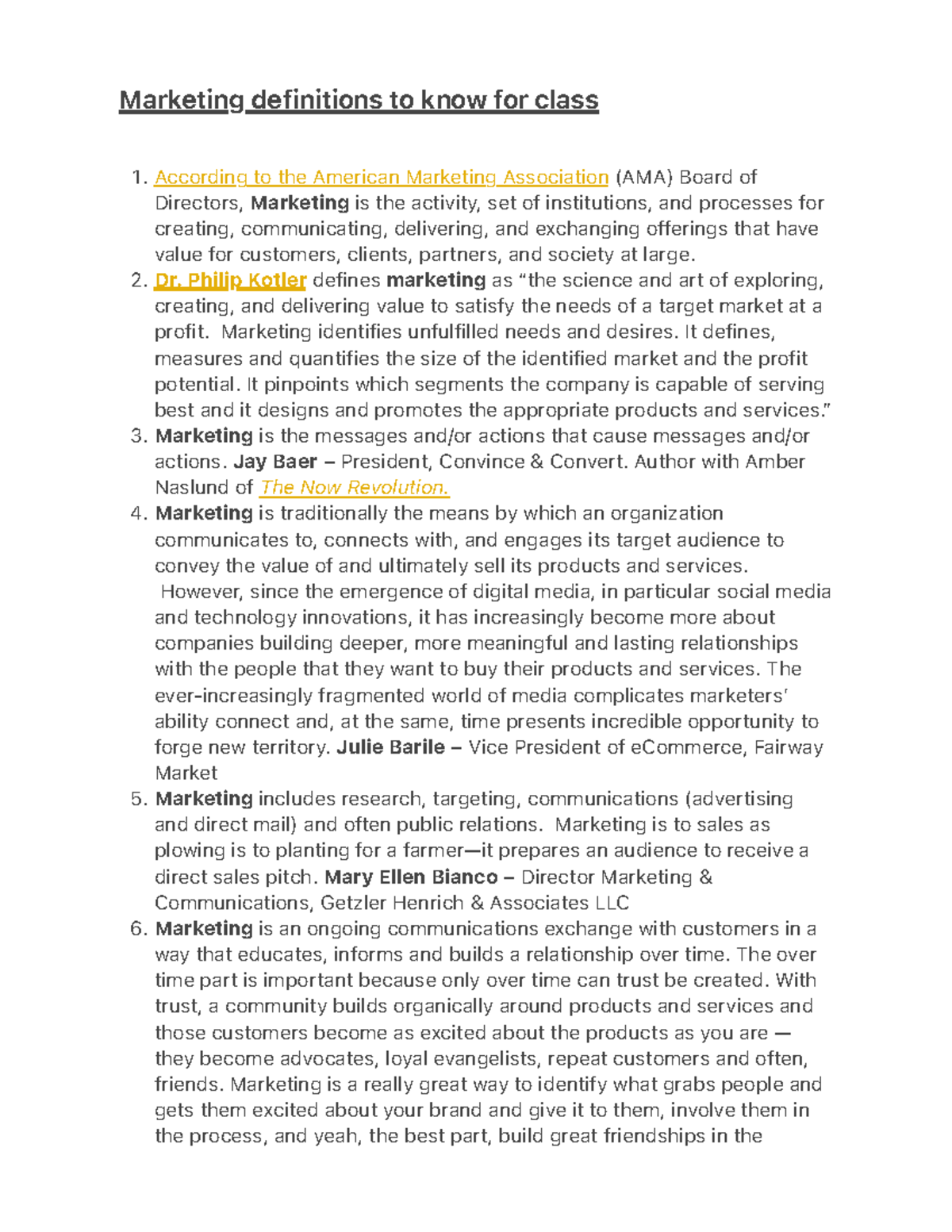 Marketing definitions to know for class - Deprecated API usage: The SVG ...
