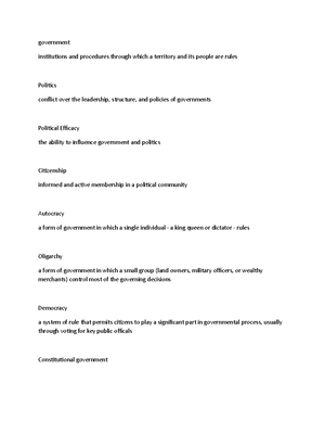 [Solved] Modern political parties consist of three components the - Intro to US Government (POS ...