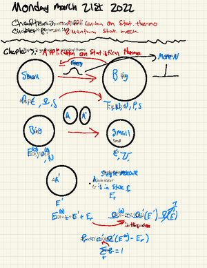 Chapt 3 Notes - Introduction to statistical mechanics - CH3 ...