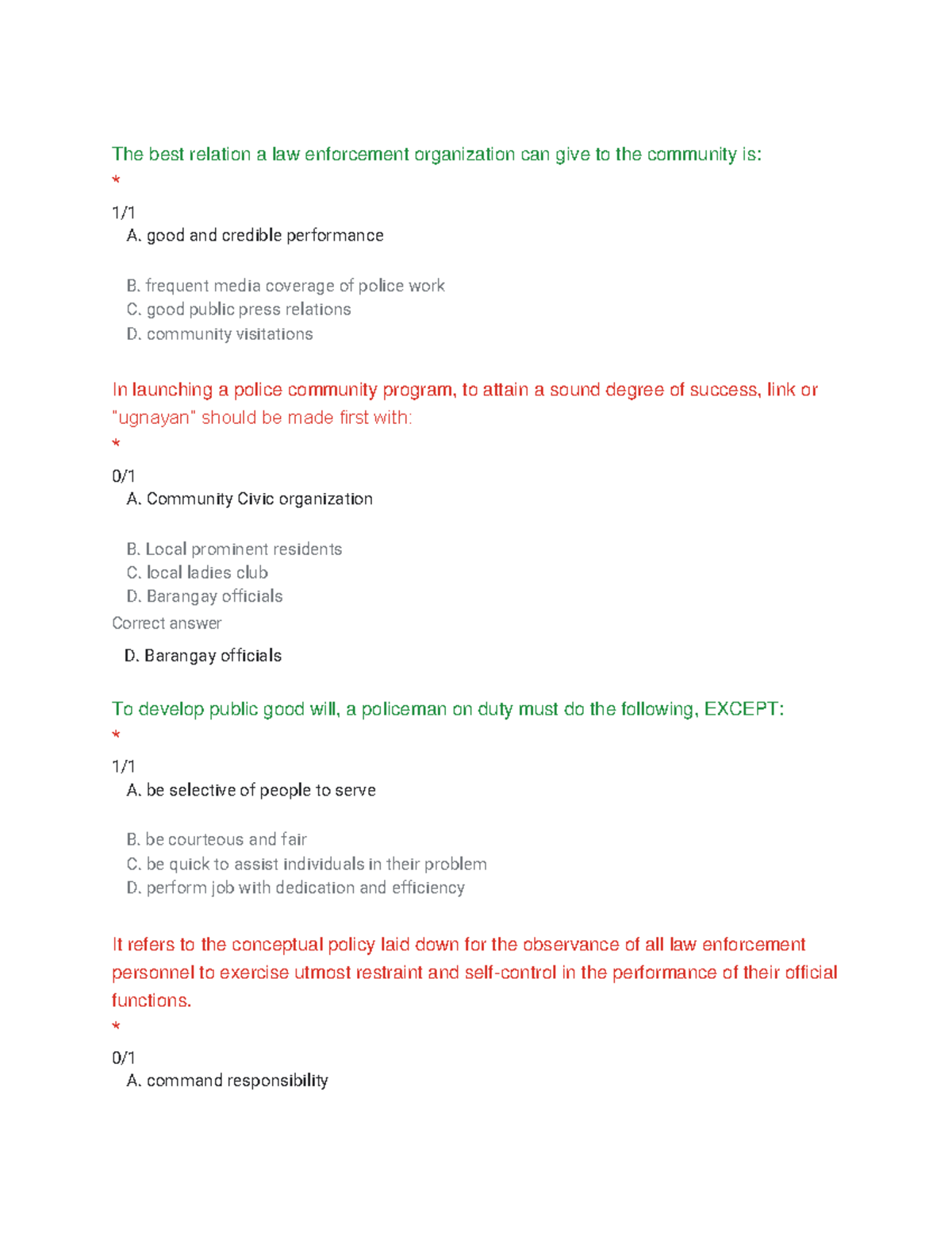 FREE Review Professional Conduct AND Ethical Standards - The best ...