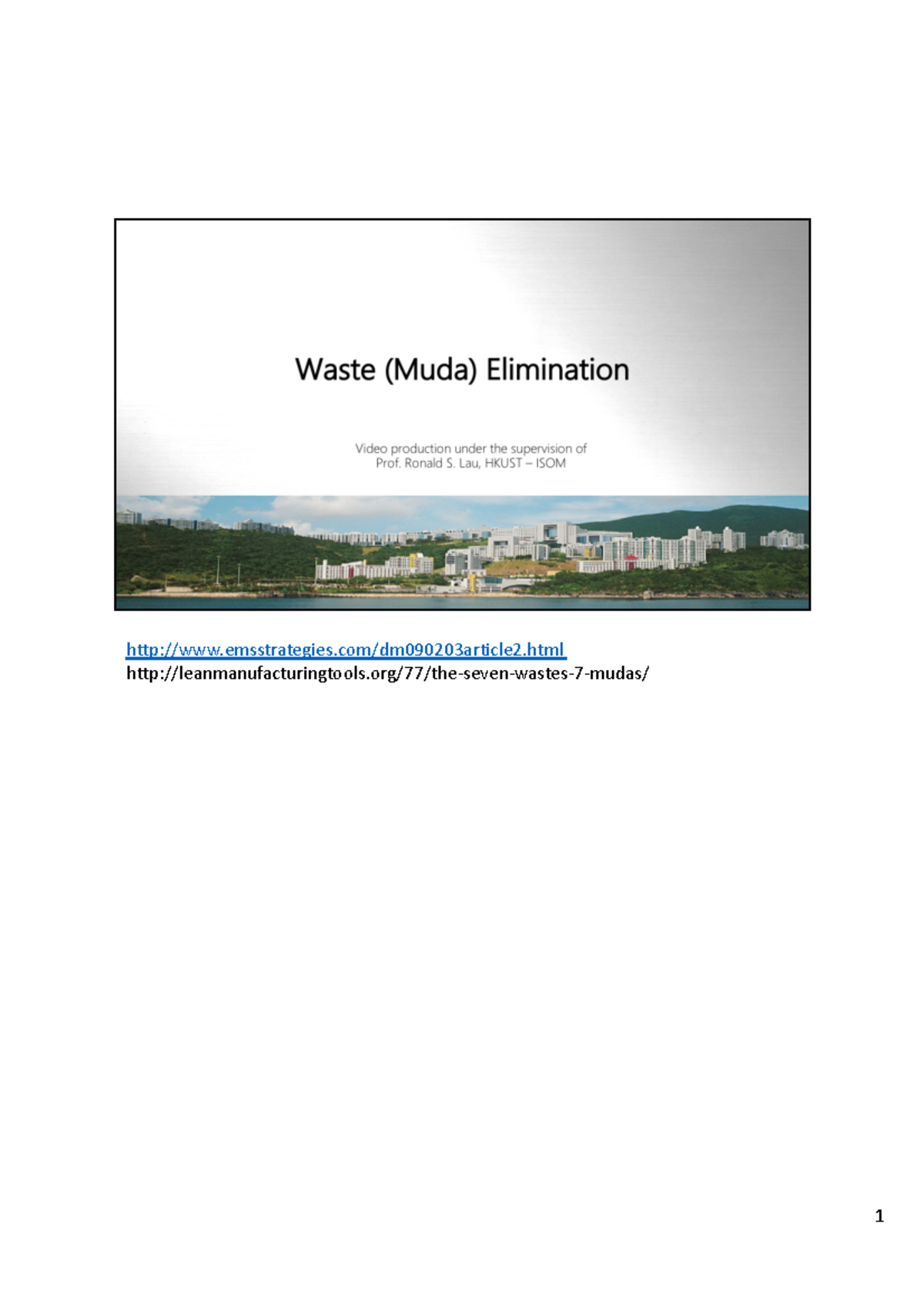 Waste (Muda) Elimination - leanmanufacturingtools/77/the-seven-wastes-7 ...