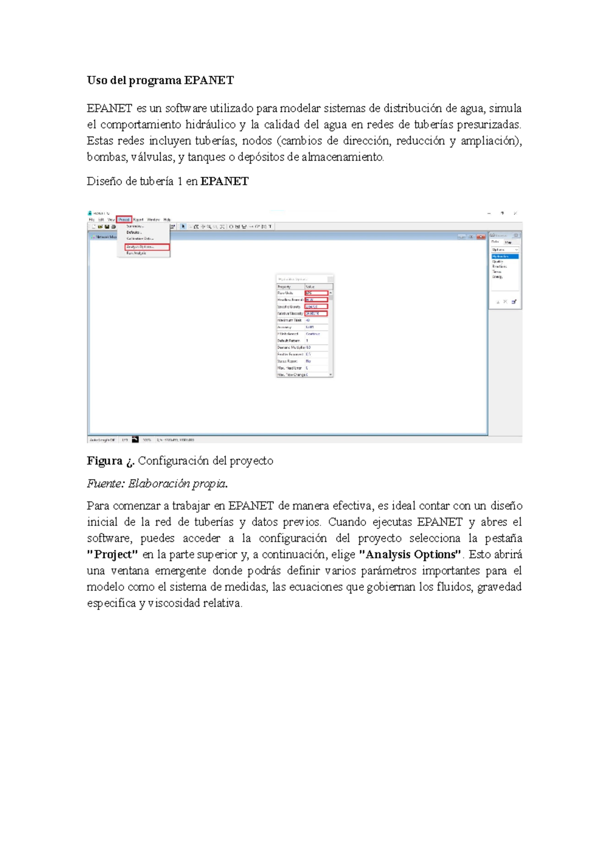 Epanet - Uso del programa EPANET EPANET es un software utilizado para ...