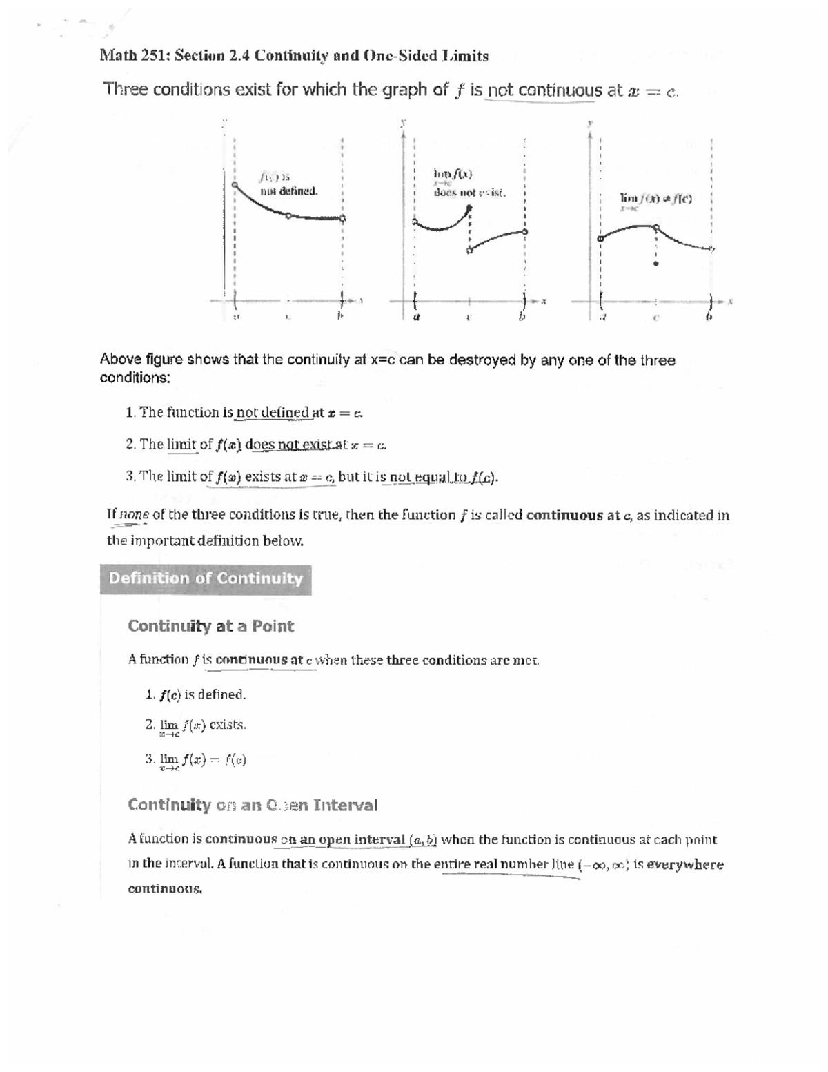 Section 2.4 - Completed Handout - MATH 251 - Studocu