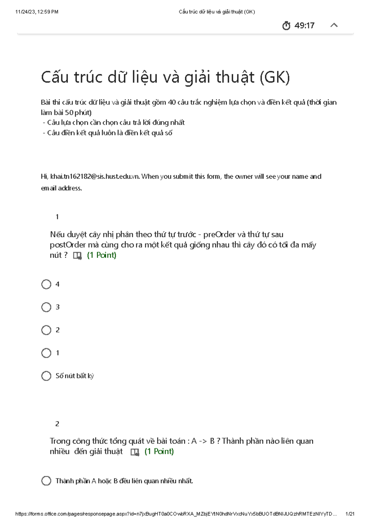 Cấu liệu GK - forms.office/pages/responsepage.aspx?id=n 7 jxBugHT 0 a 0 ...