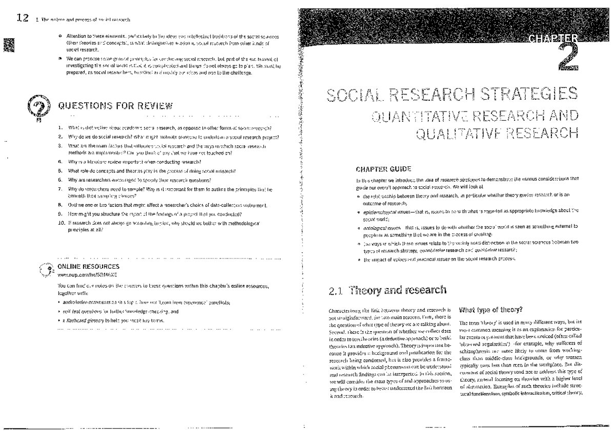 Reading - Lectures 5-8 - SOC1 - Studocu