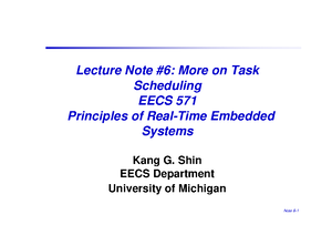 Lecture 1-intro EECS 571 principles of real time 2010 - Lecture Note EECS 571 Principles of and ...