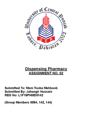 Assignment 2 - Gsjsj - Page 1 of 1 Assignment UNIVERSITY OF CENTRAL ...