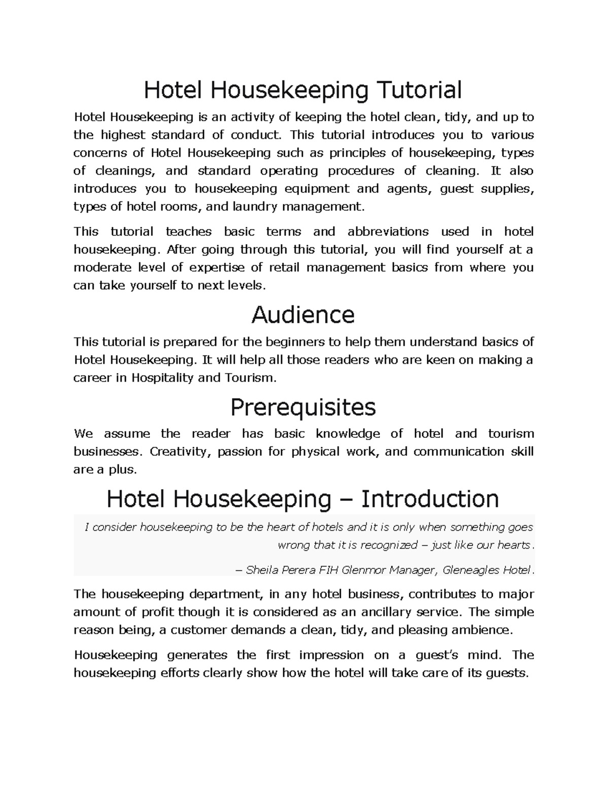Housekeeping - This lecture notes teaches about the fundamentals of ...