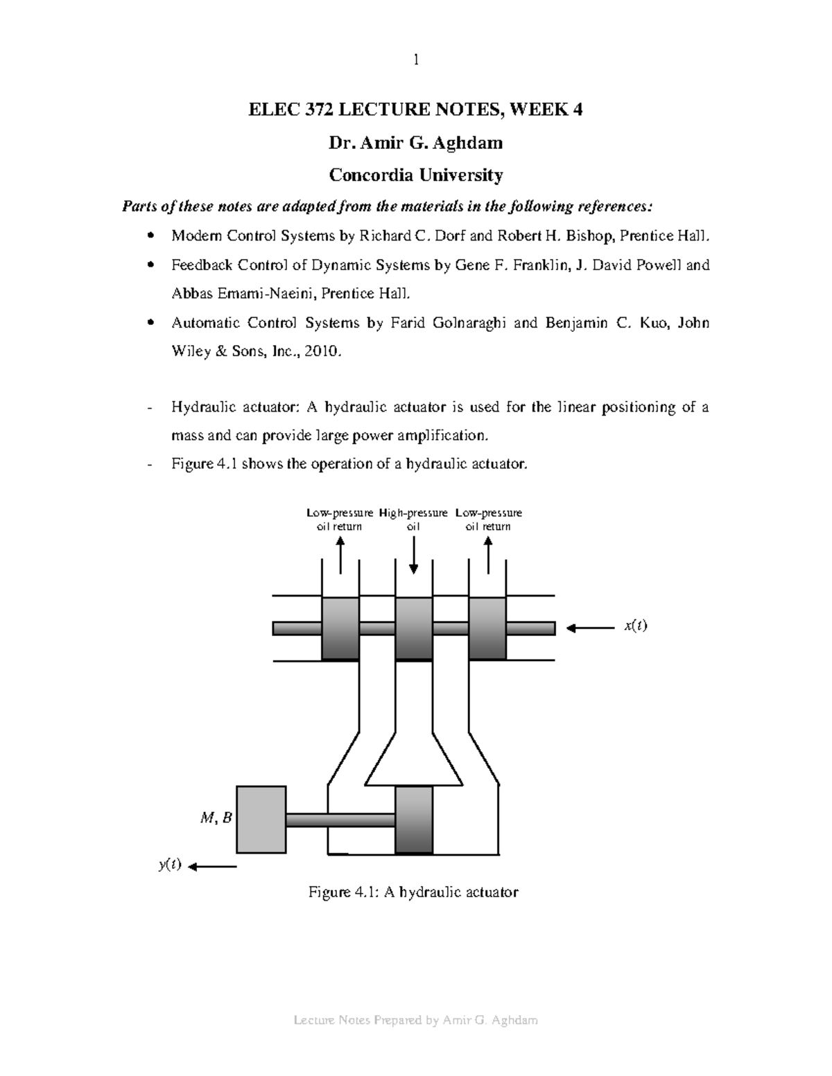 Week4 elec372 - notes week 4 - ELEC 372 LECTURE NOTES, WEEK 4 Dr. Amir ...