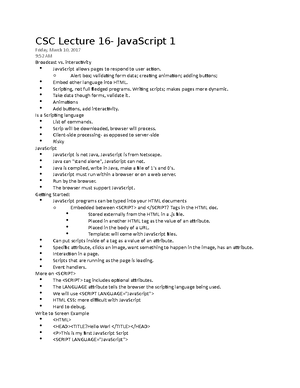 Sample Midterm 1 - CSC105 A01 Instructor: Rich Little CSC 105 Midterm ...