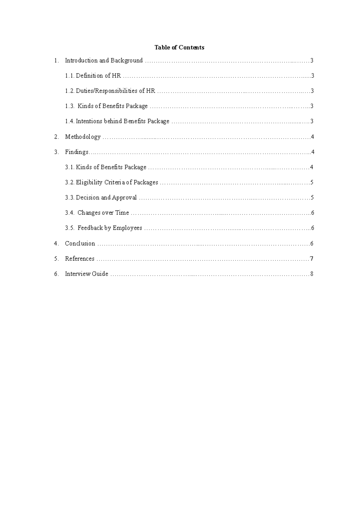 Doc2 - dsmjddd - Table of Contents Introduction and Background - Studocu