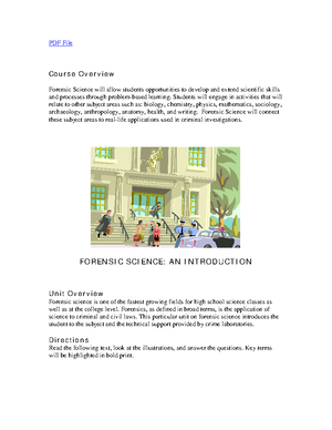 Forensic Anthropology- Crime Scene Presentation - Crime Scene ...