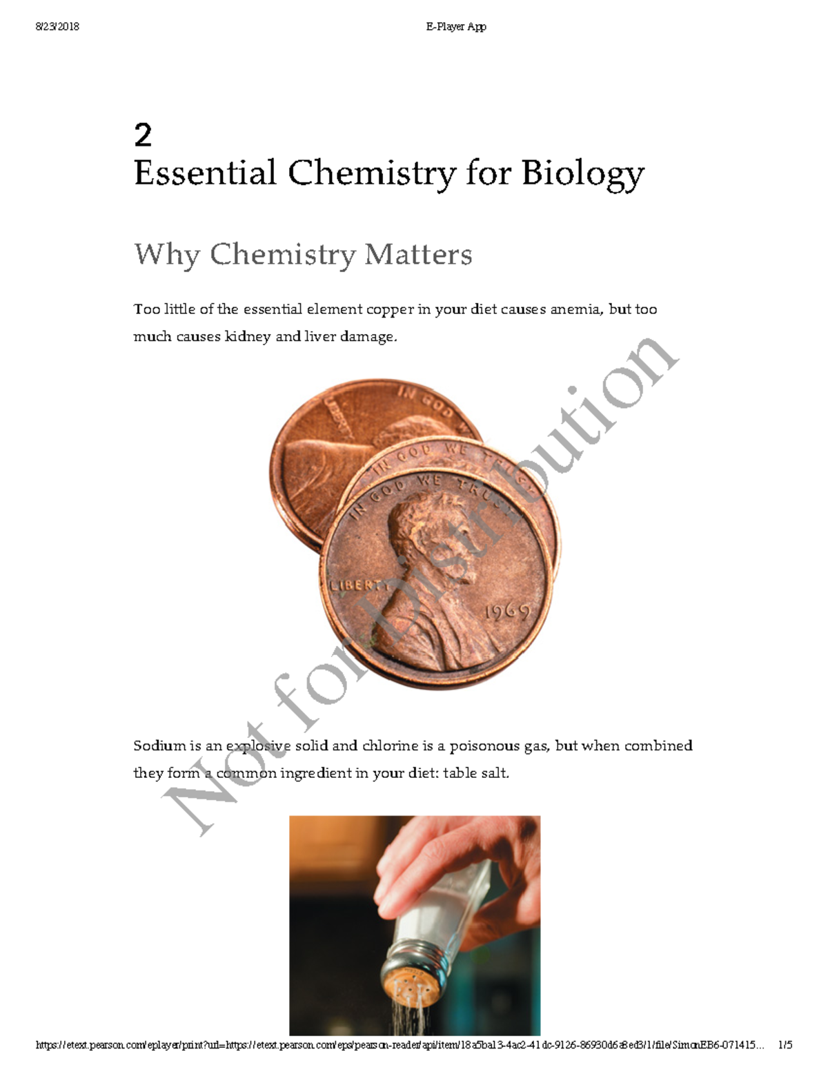 CH2 Chem For Bio - Regarding Chem - 2 Essential Chemistry for Biology ...