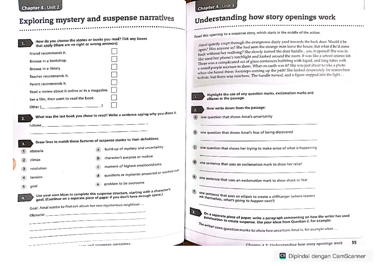 English workbook 7 3 - content - Ciencias de la Tierra - Studocu