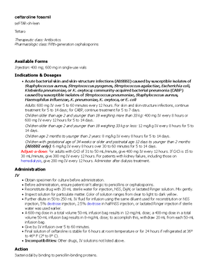 Heparin med - notes - SAFETY ALERT! heparin sodium HEP-a-rin ...