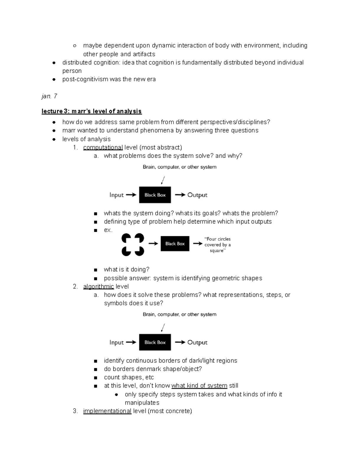 Cogs 1 Intro To Cognitive Science Lecture 5 5 Maybe Dependent Upon 