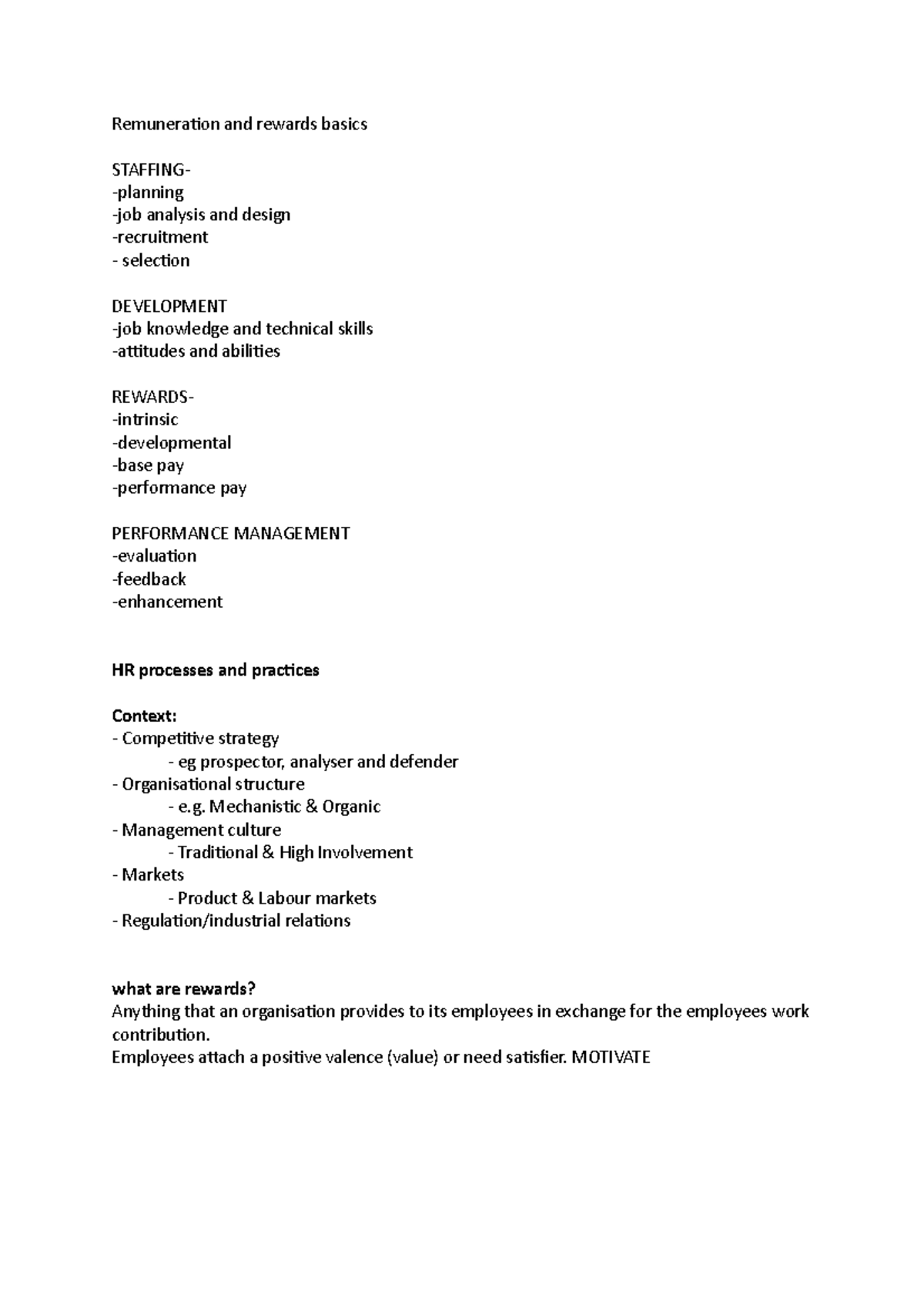 Remuneration and rewards basics - Remuneraion and rewards basics ...