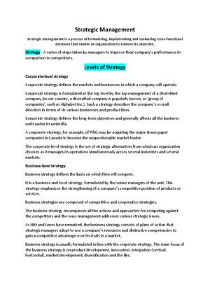 Chapter 3 Case Study - Case study Strategy, sustainability and ethics ...