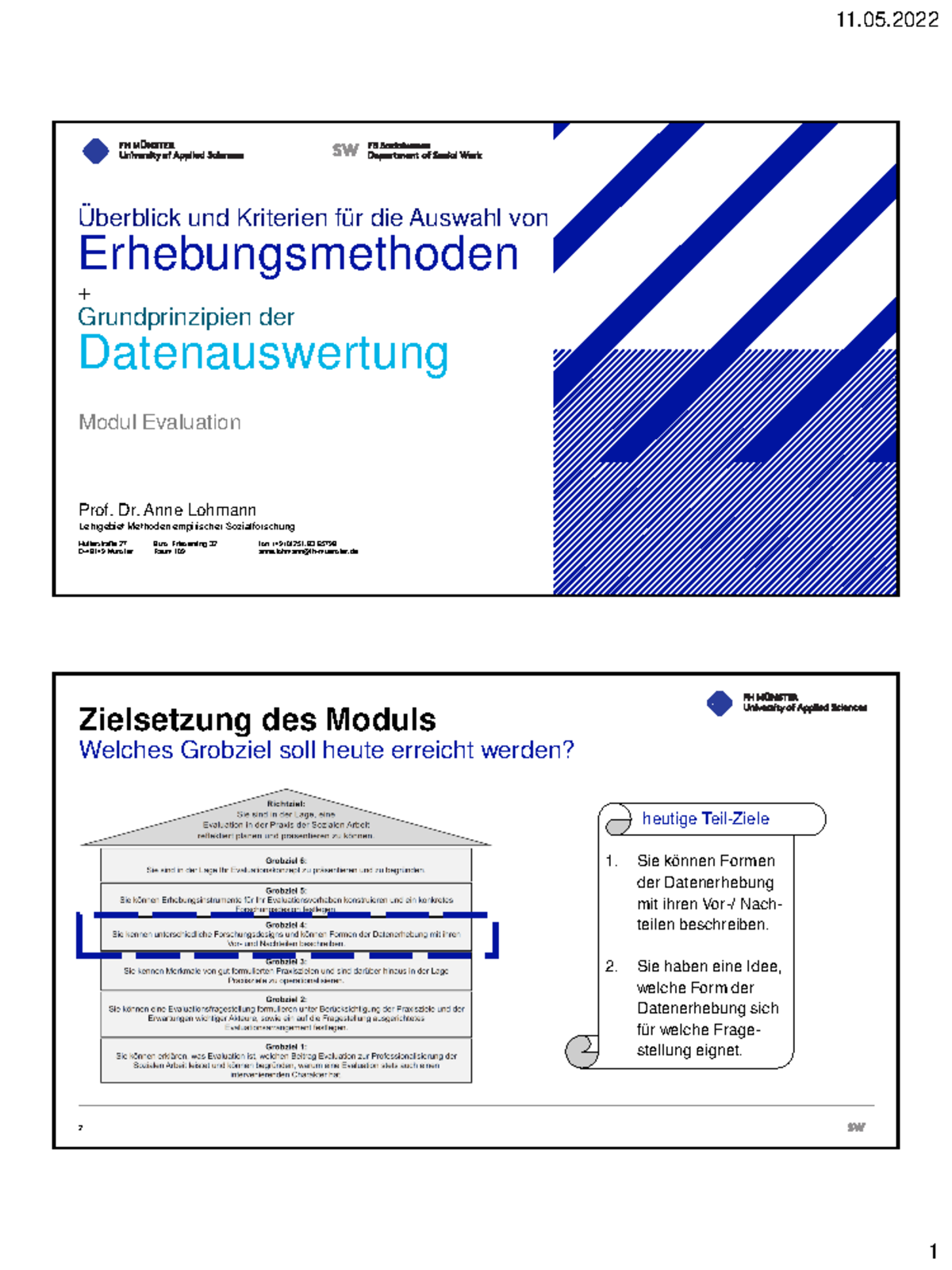 5-Erhebungsmethoden Instrumente Datenauswertung 12 - Überblick und ...