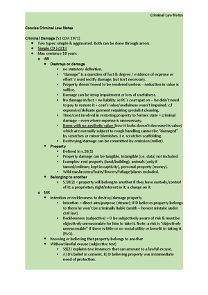 Criminal Law Notes Digestible Notes - WHAT IS CRIME? Subjects | Law ...