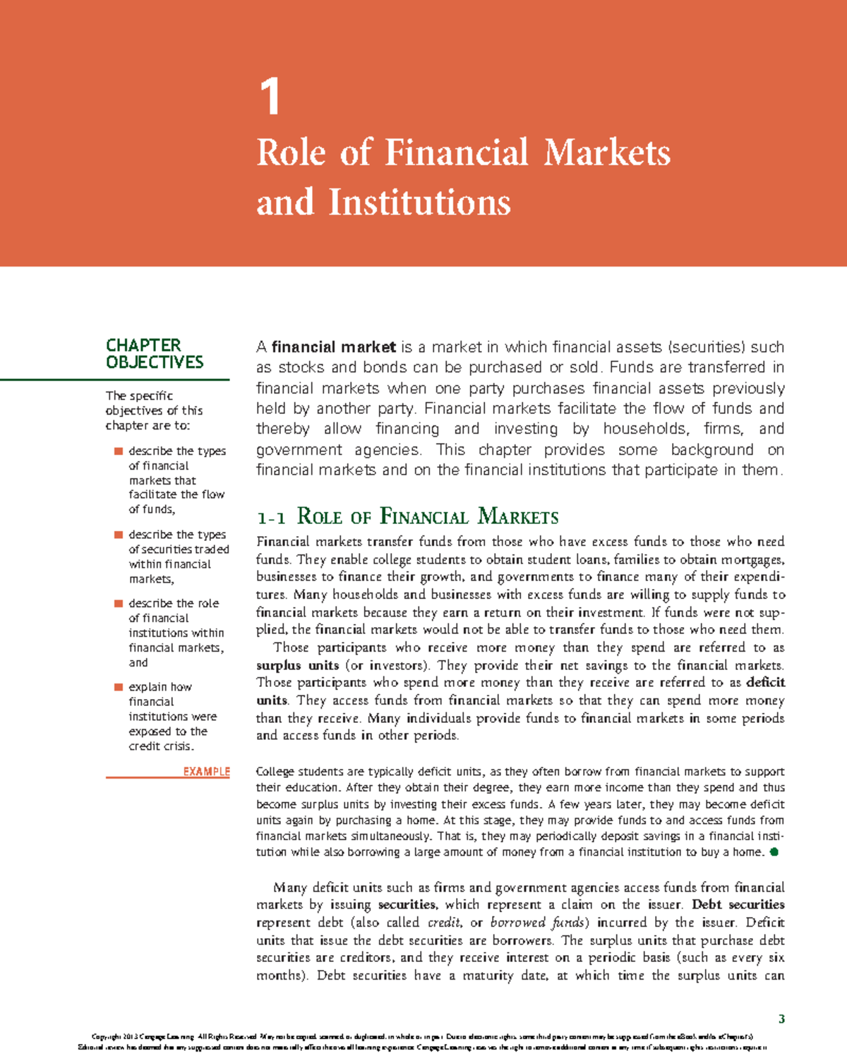 Chapter 01 - Free Course Meterials - 1 Role of Financial Markets and ...