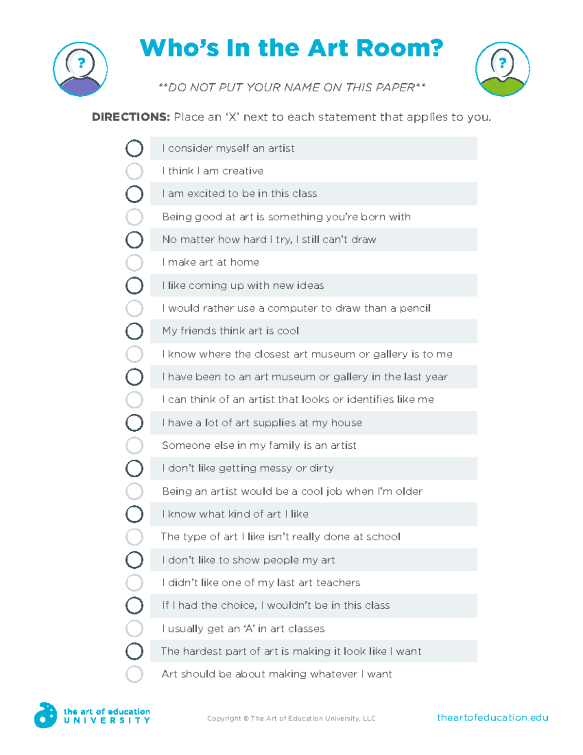 Samuel Deleon - Whos In The Art Room this - ? In the Art Room? ? NOT ...