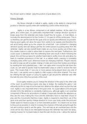 Physical Education - Year 2 - GCSE - Studocu