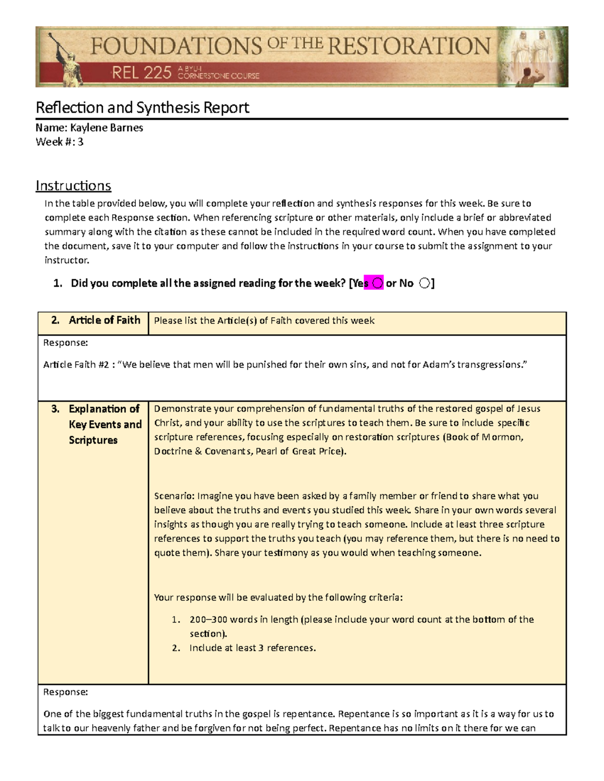 W03 Reflection - Teach someone what you learned that week - Reflection ...