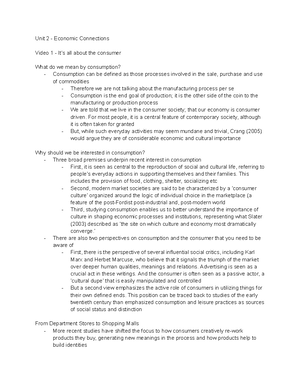 Carleton University - GEOG2200 Geography Global Connections ...