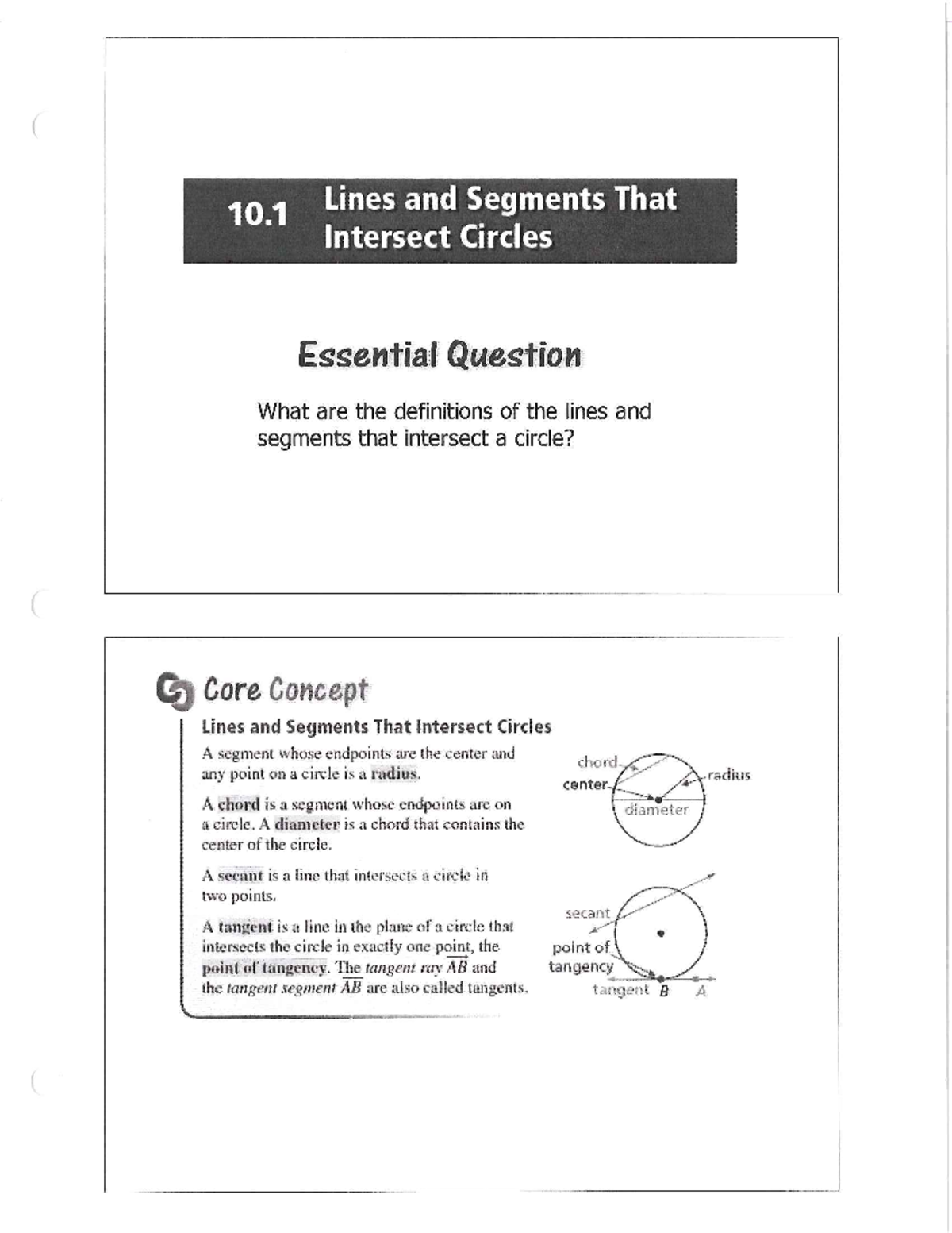 10.1 Notes Solutions - Studocu