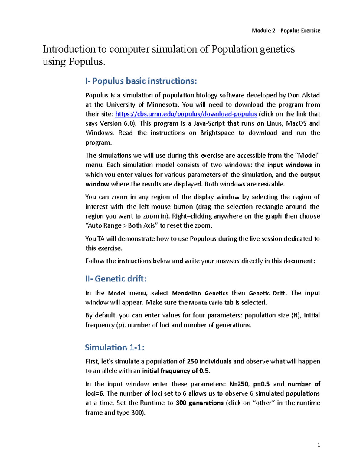 BIO1130 - Populus exercise 2022 - Introduction to computer simulation ...