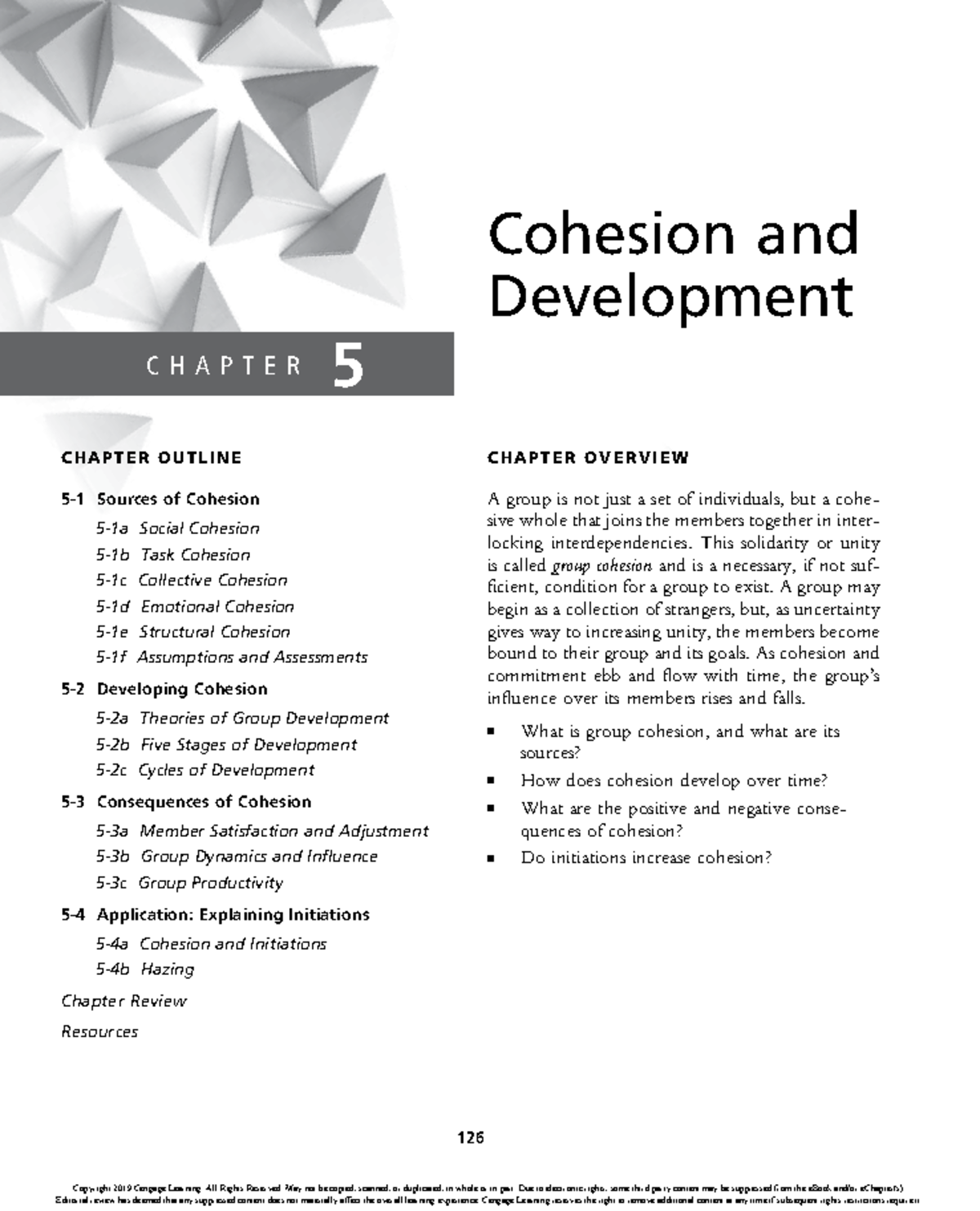 Lesson-5 - C H A P T E R 5 Cohesion and Development C H A P T E R O V E ...