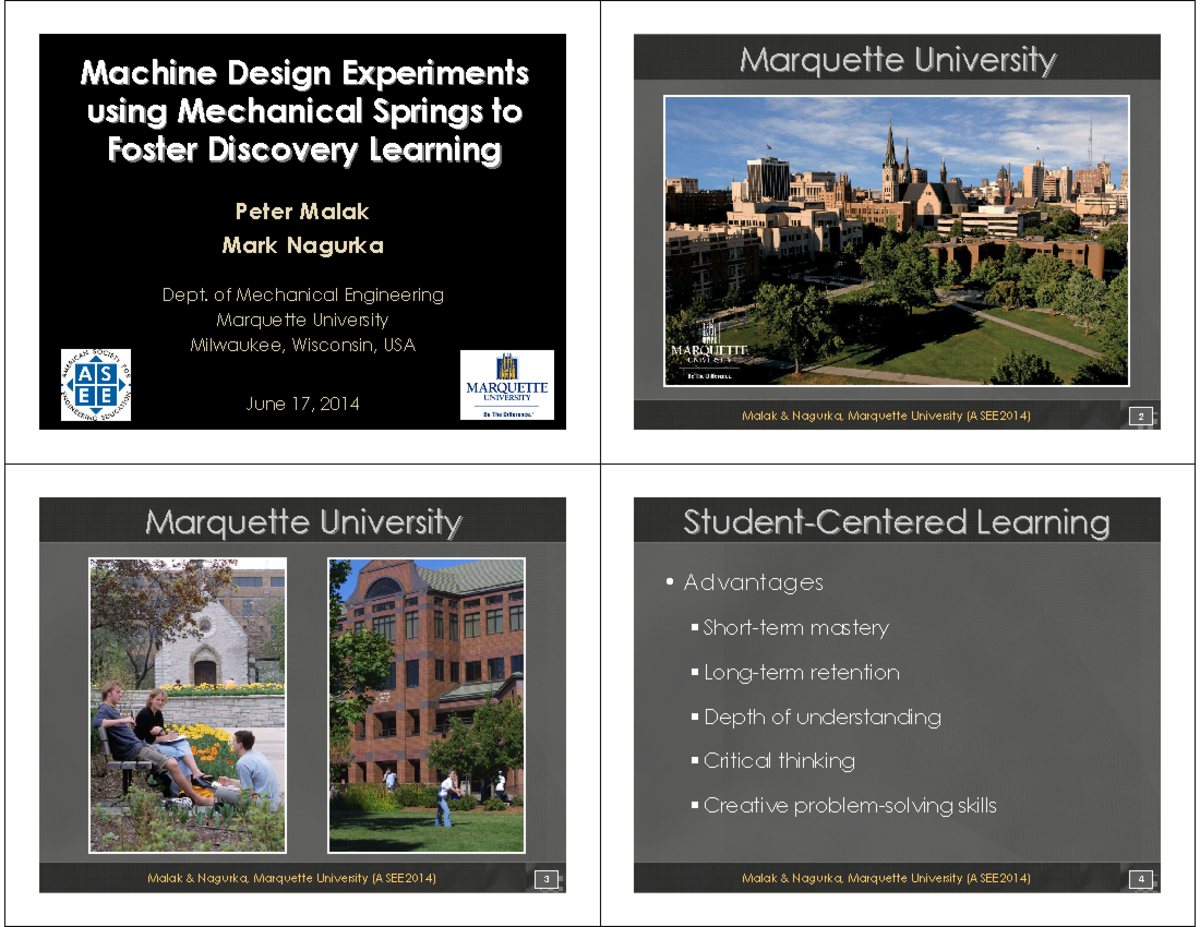 Slides Machine Design Experiments Using Mechanical Springs ASEE2014 v8 ...