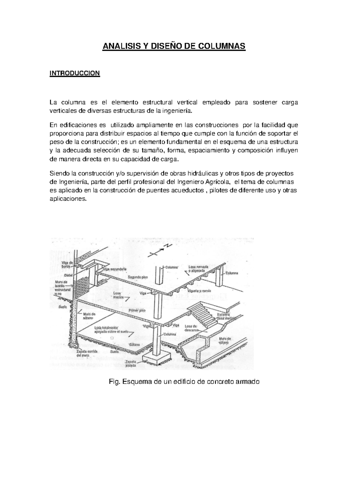 Analisis Y Diseno DE Columnas - ANALISIS Y DISEÑO DE COLUMNAS ...