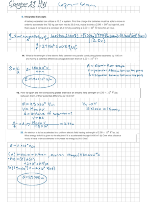 Pre lab exp 27 - Physic lab - Exp. 27 pre lab Kaitlyn Bosky Joule Heat ...