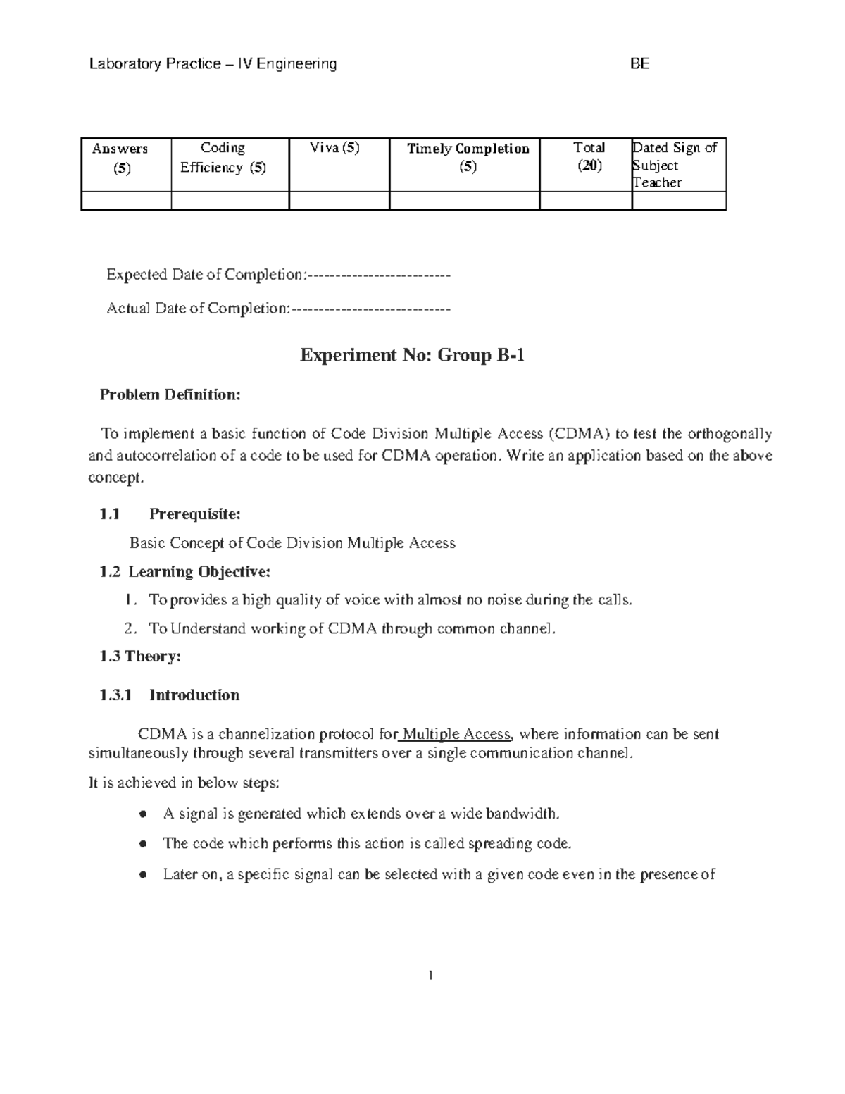 Assignment 1 Mobile Computing Computer Answers 5 Coding Efficiency 7869