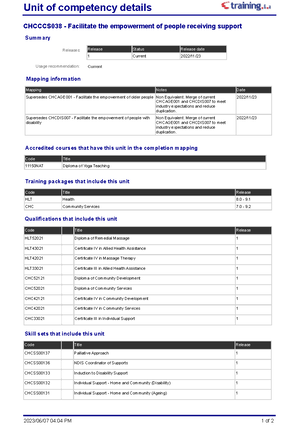 [Solved] Provide three examples of record keeping procedures use when - Individual Support ...