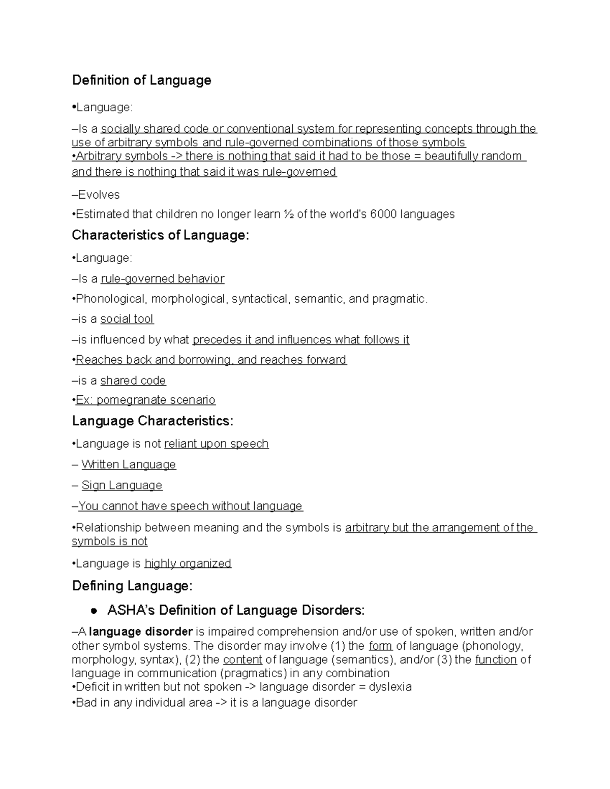 Defining Language Definition Of Language Language Is A Socially